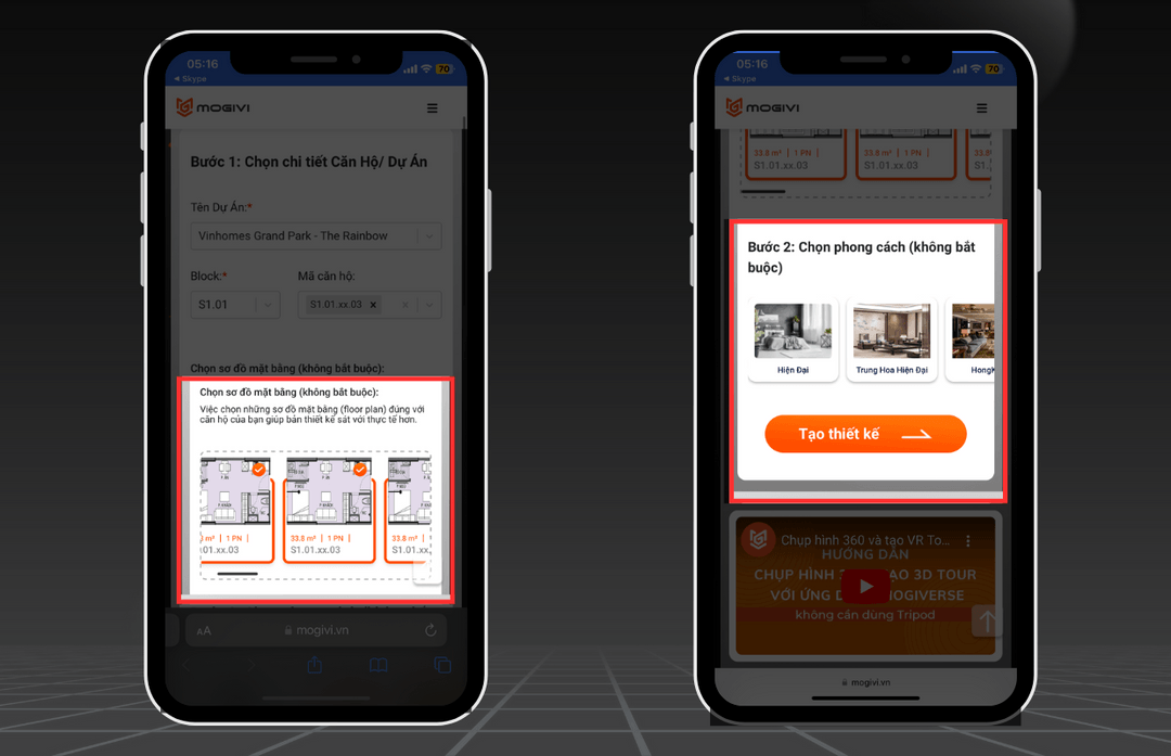 Tạo bản thiết kế miễn phí bằng AI Design, hướng dẫn